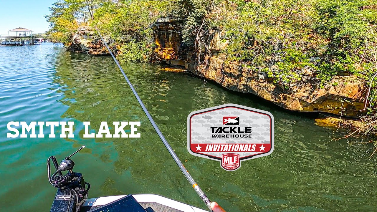 BLUFF WALLS for BIG Bass!! (Smith Lake Practice) - YouTube