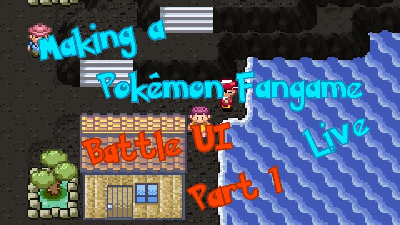 Drawing a cave Battle Background. Making a Pokémon Fangame Live. 05/19 ...