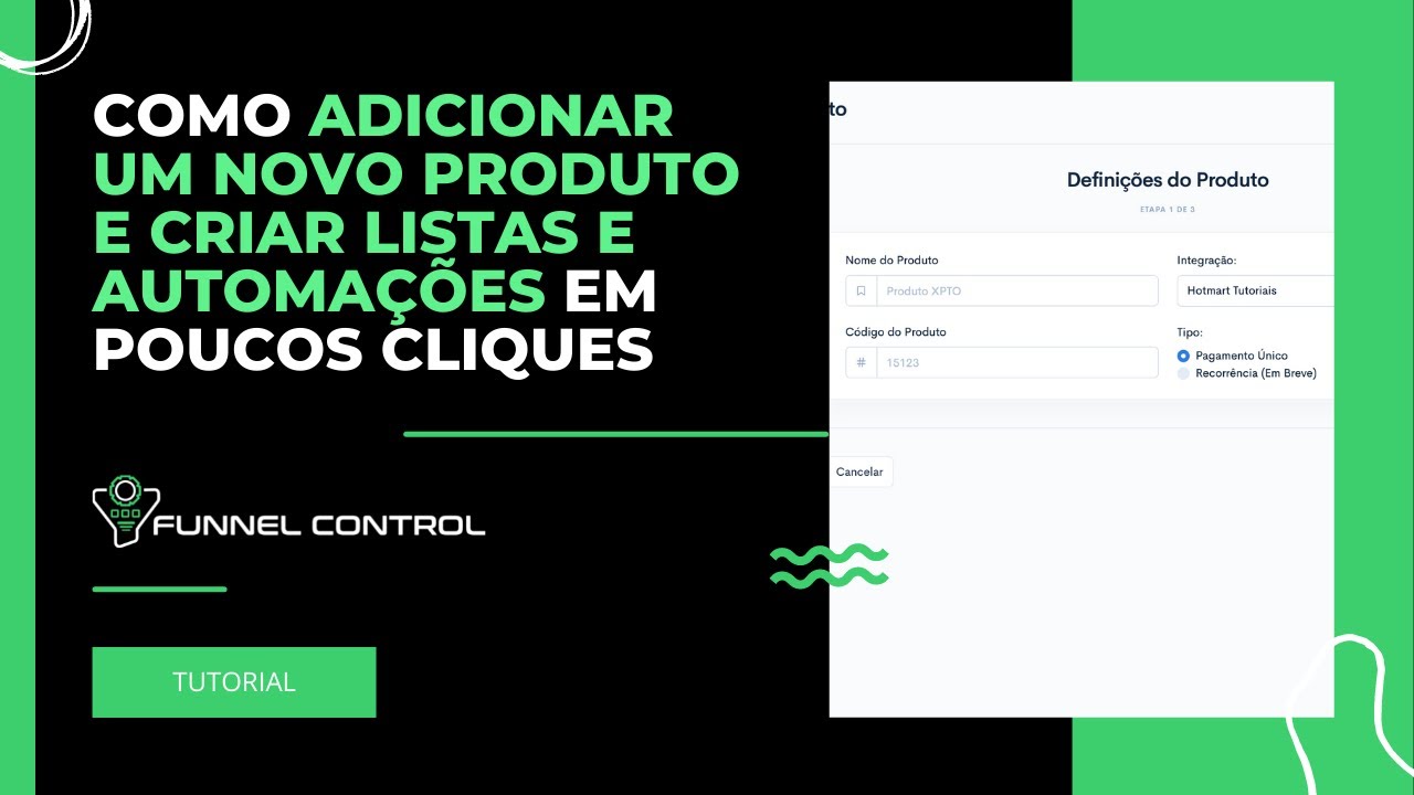 Como Adicionar um Produto e Criar Listas e Automações - YouTube