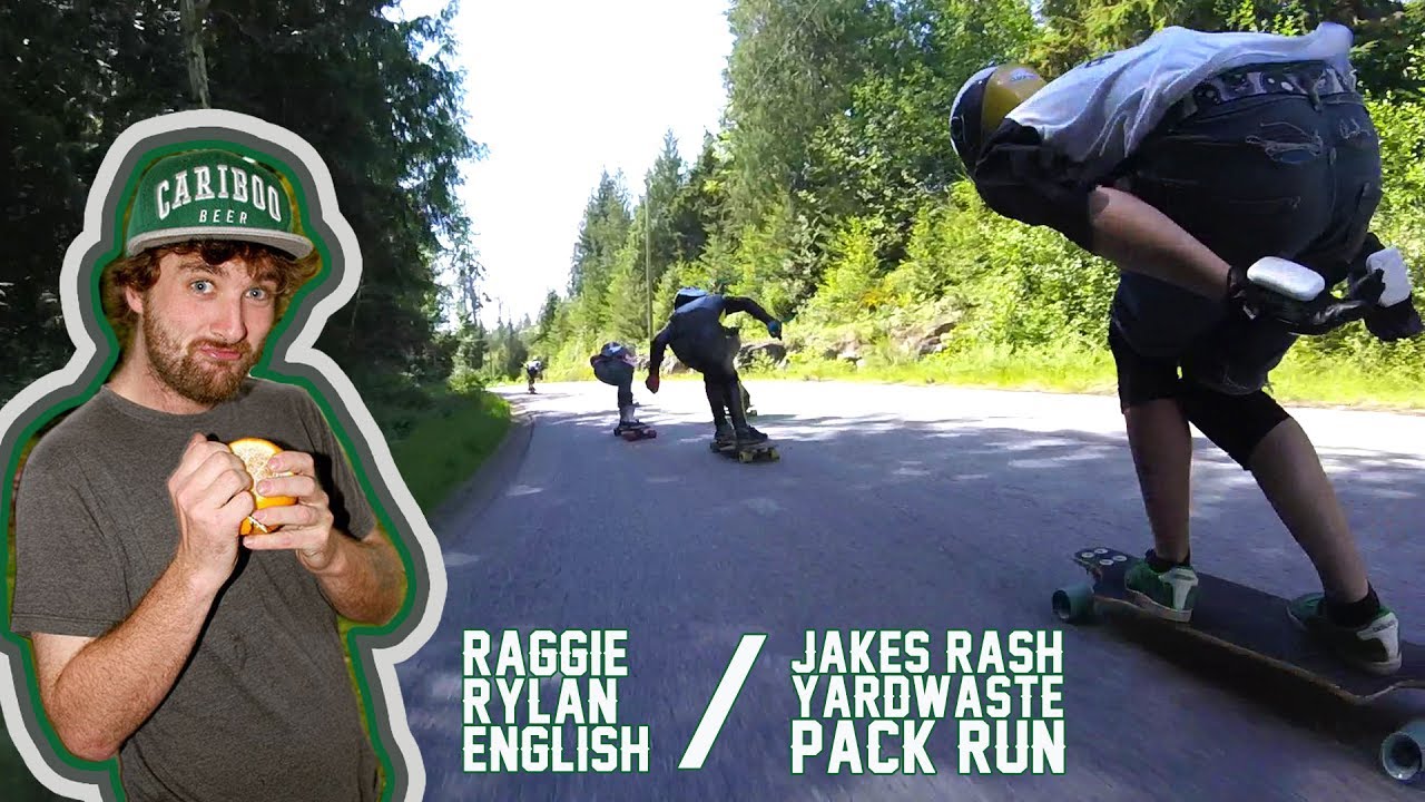 Raggie Rylan English: Jakes Rash Yardwaste Pack Run - YouTube