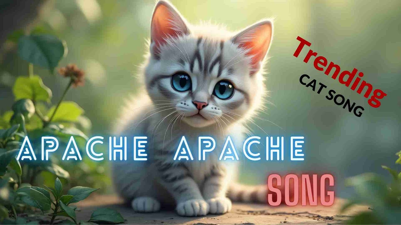 Apacha Apache song cute cat #shorts #apache #cutecat #aivideo # ...