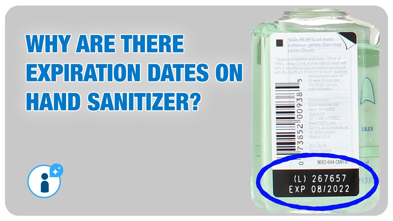 Why Do Hand Sanitizers Have Expiration Dates? | Understanding Shelf ...