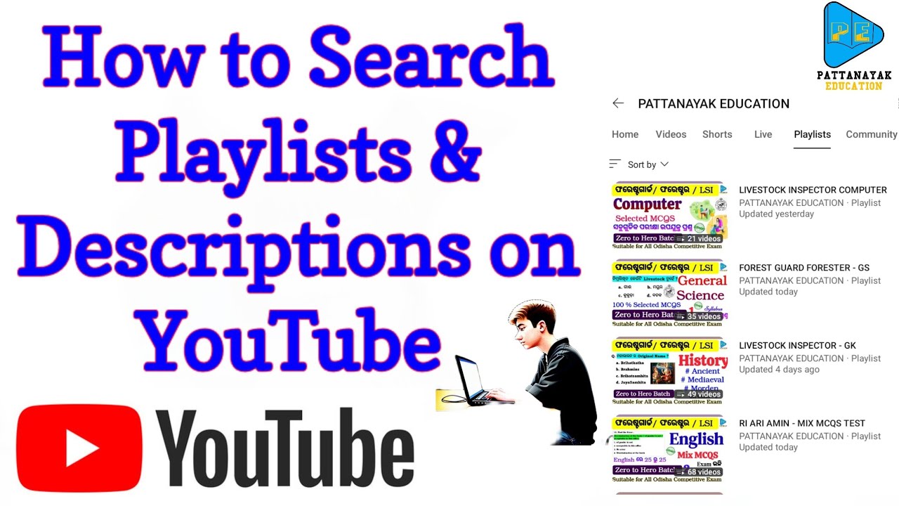 How to Search Playlists and Descriptions on YouTube || How to View ...