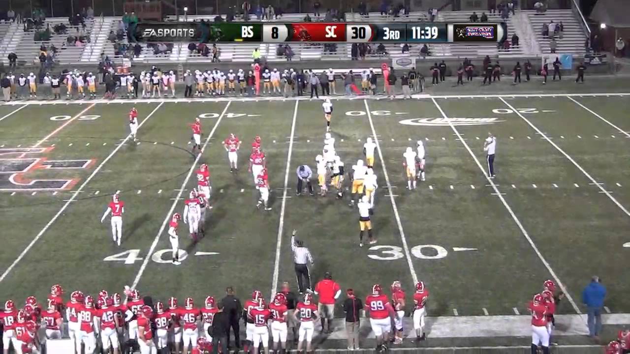 2015 Scott Co Football vs Bryan Station 10.16.15 - YouTube