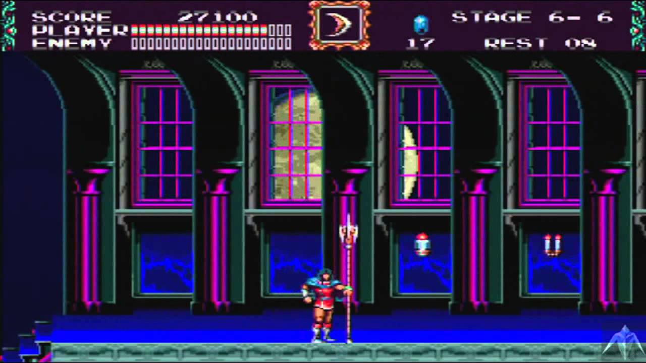 Lets Play Castlevania Bloodlines: part 6 - final stage - YouTube
