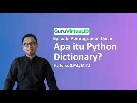 GuruVirtual: Episode Pemrograman Dasar - Python Dictionary - YouTube