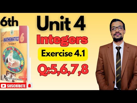 #Maths class 6th | Exercise 4.1 Q:5,6,7,8| Unit 4 | Sindh text book ...