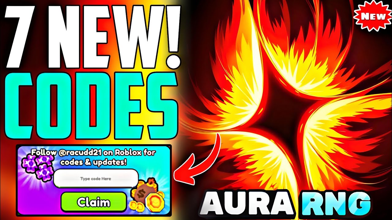 *NEW* ALL WORKING CODES FOR AURA RNG ROBLOX - AURA RNG CODES - YouTube