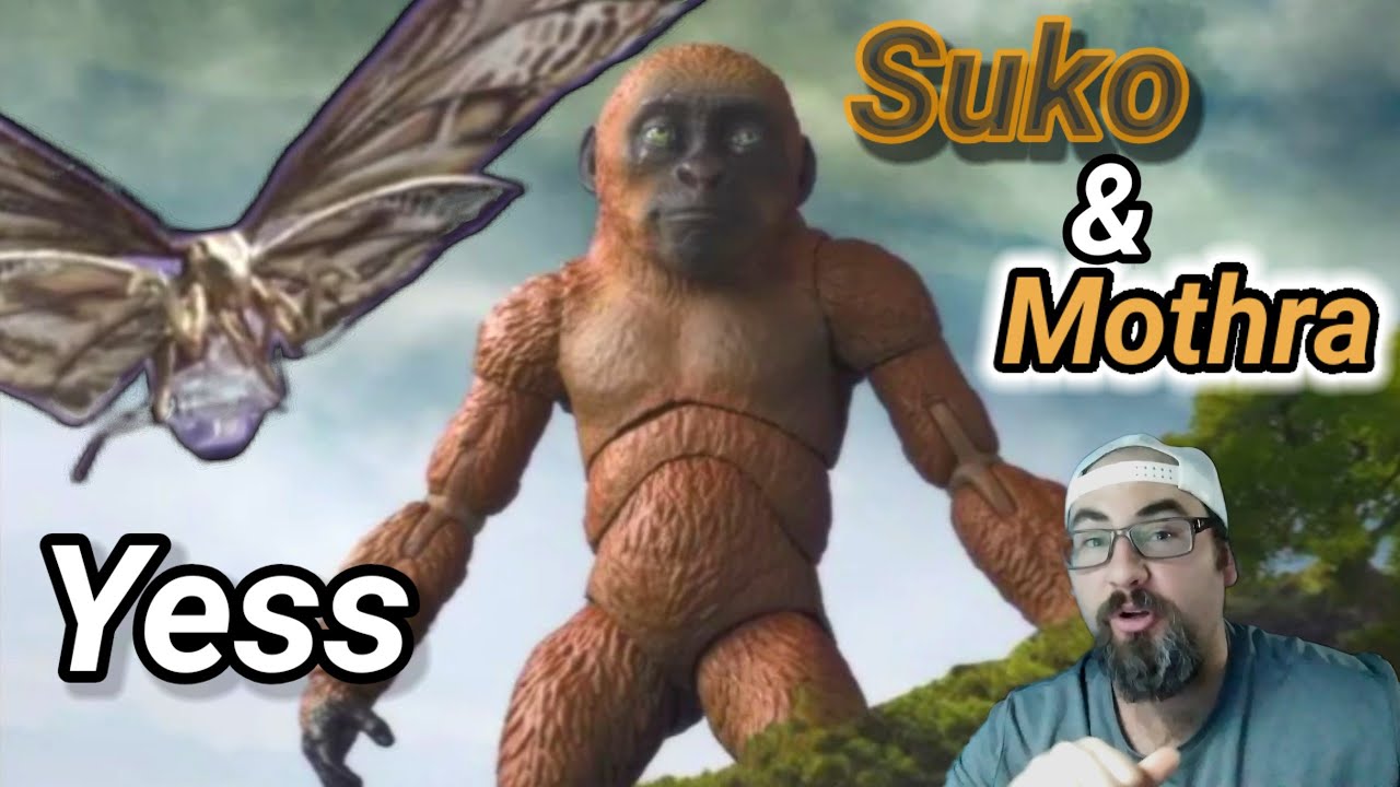 Looking At S.H.MonsterArts Suko & Mothra Form (Godzilla X Kong The New ...