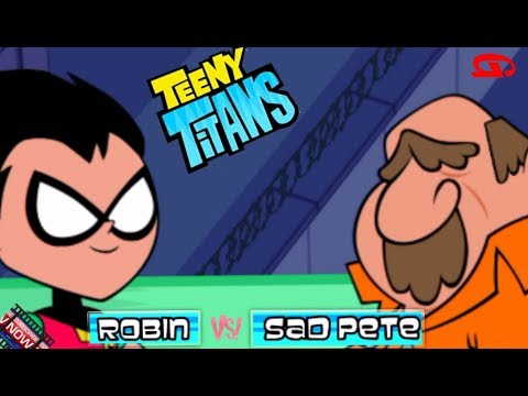 Teen Titans Go: Teeny Titans - Robin Goes to Prison - YouTube