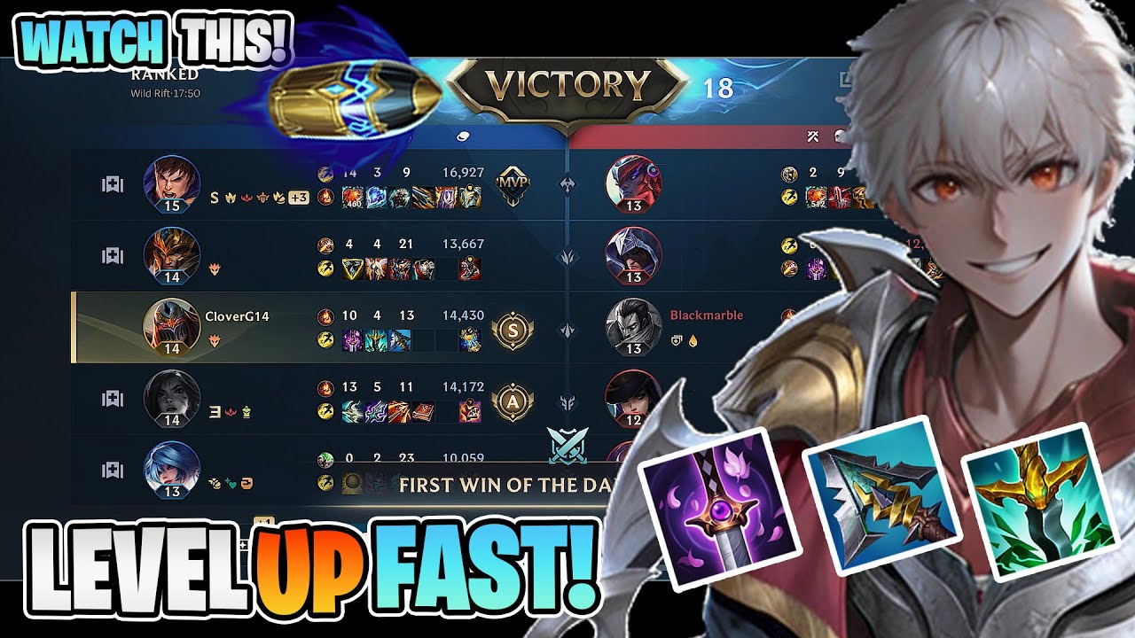 ZED WILD RIFT | Watch This to Level Up Fast! - YouTube