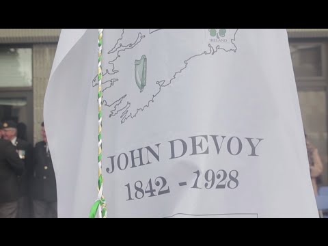 Devoy Monument Unveiling - YouTube