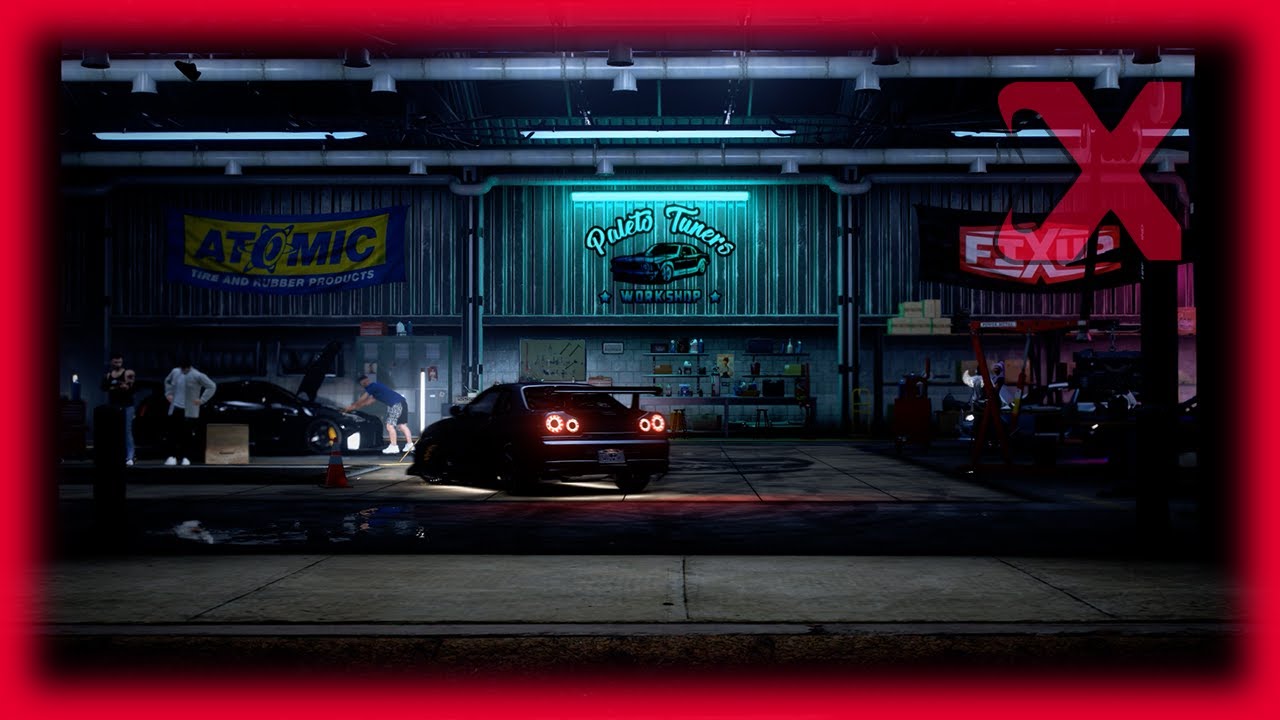 Paleto Tuners - [FiveM MLO - GTA V Interior] - YouTube