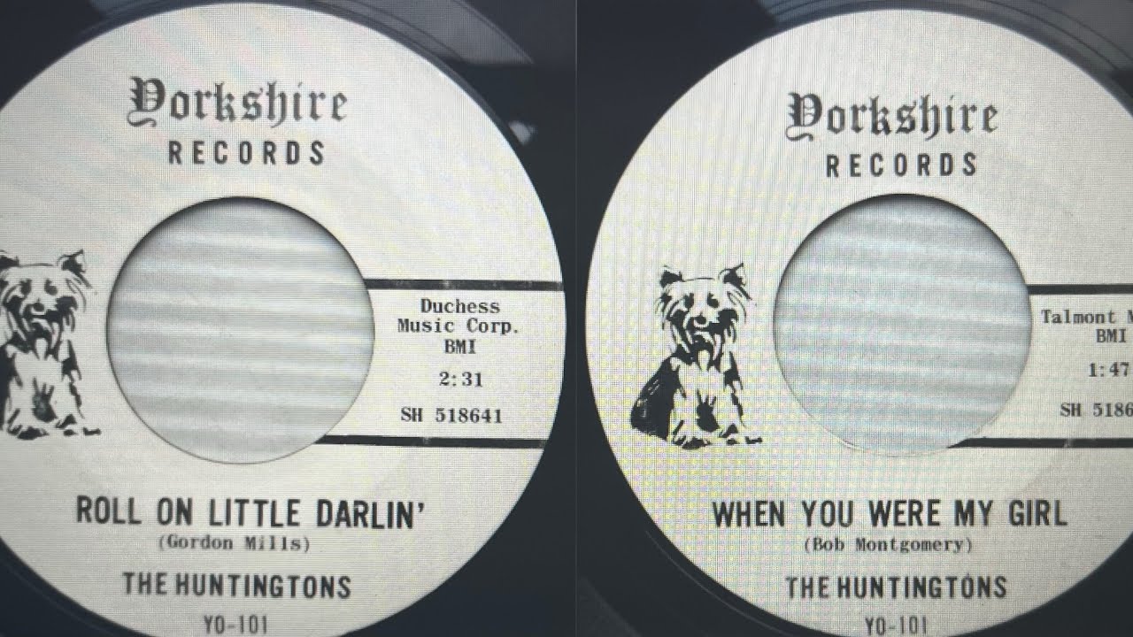 The Huntingtons Roll On Little Darlin / When You Were My Girl - YouTube