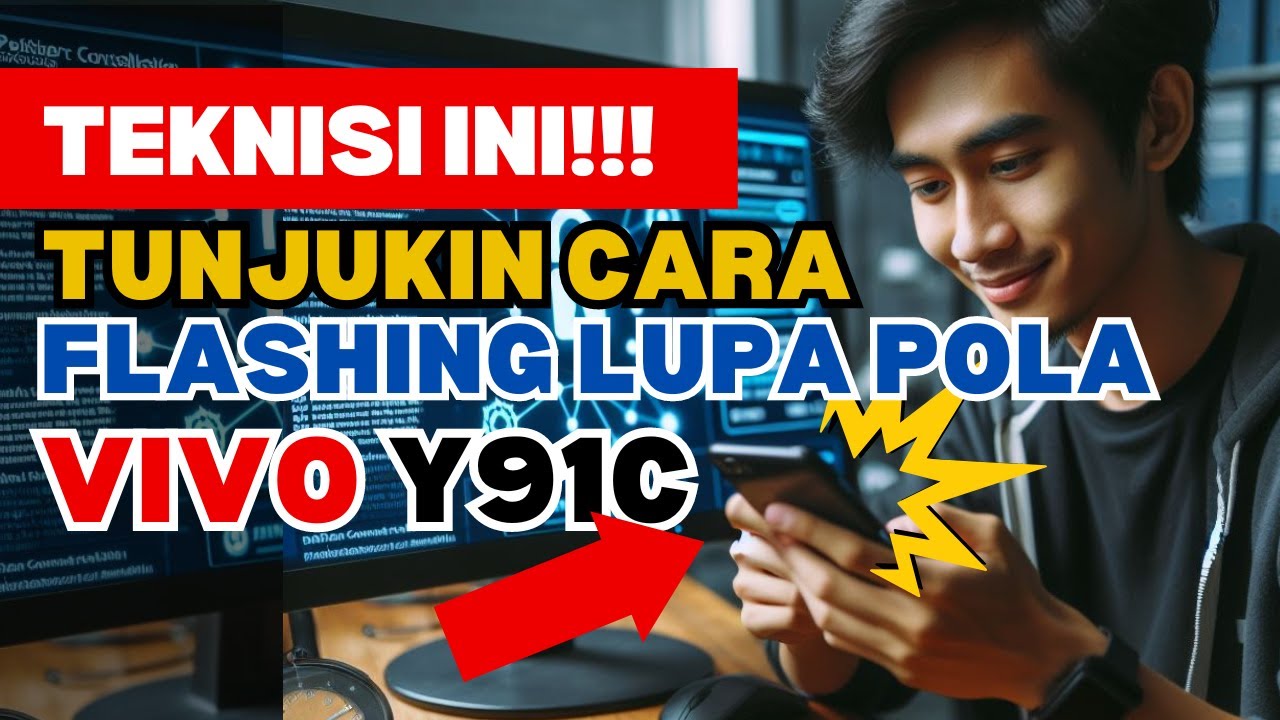 TUTORIAL FLASHING VIVO Y91C LUPA POLA!! PASTI BISA - YouTube