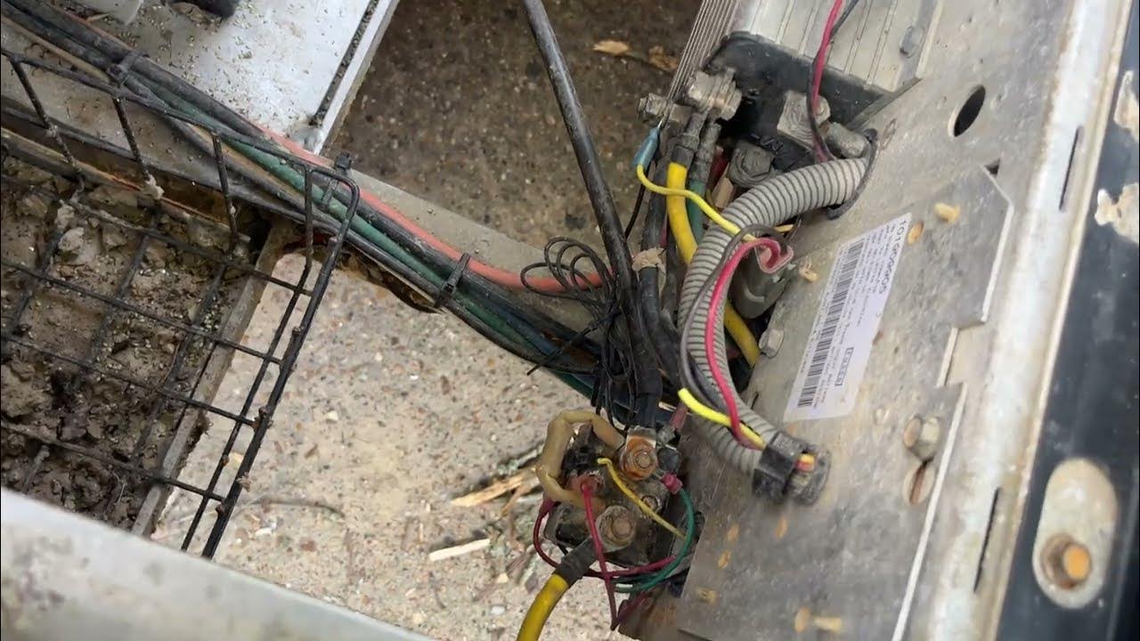 Club Car 2001 48v OBC bypass - YouTube