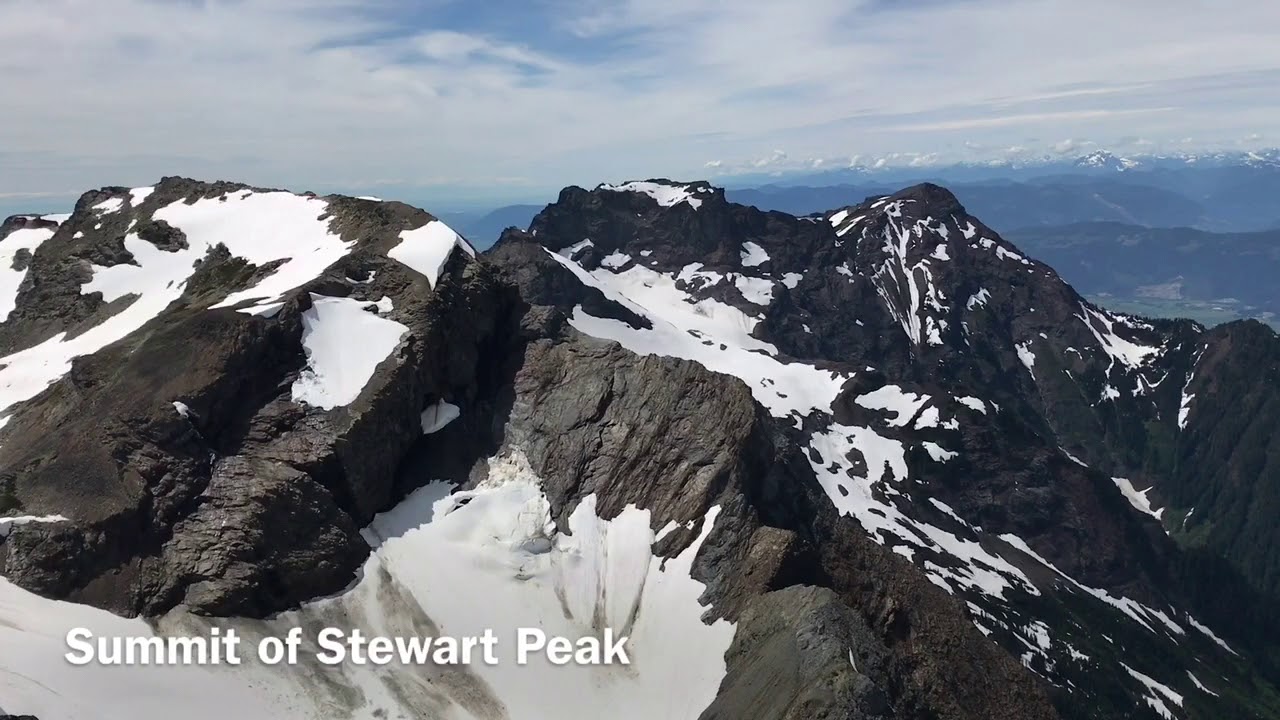 Stewart Peak & Baby Munday Peak - YouTube