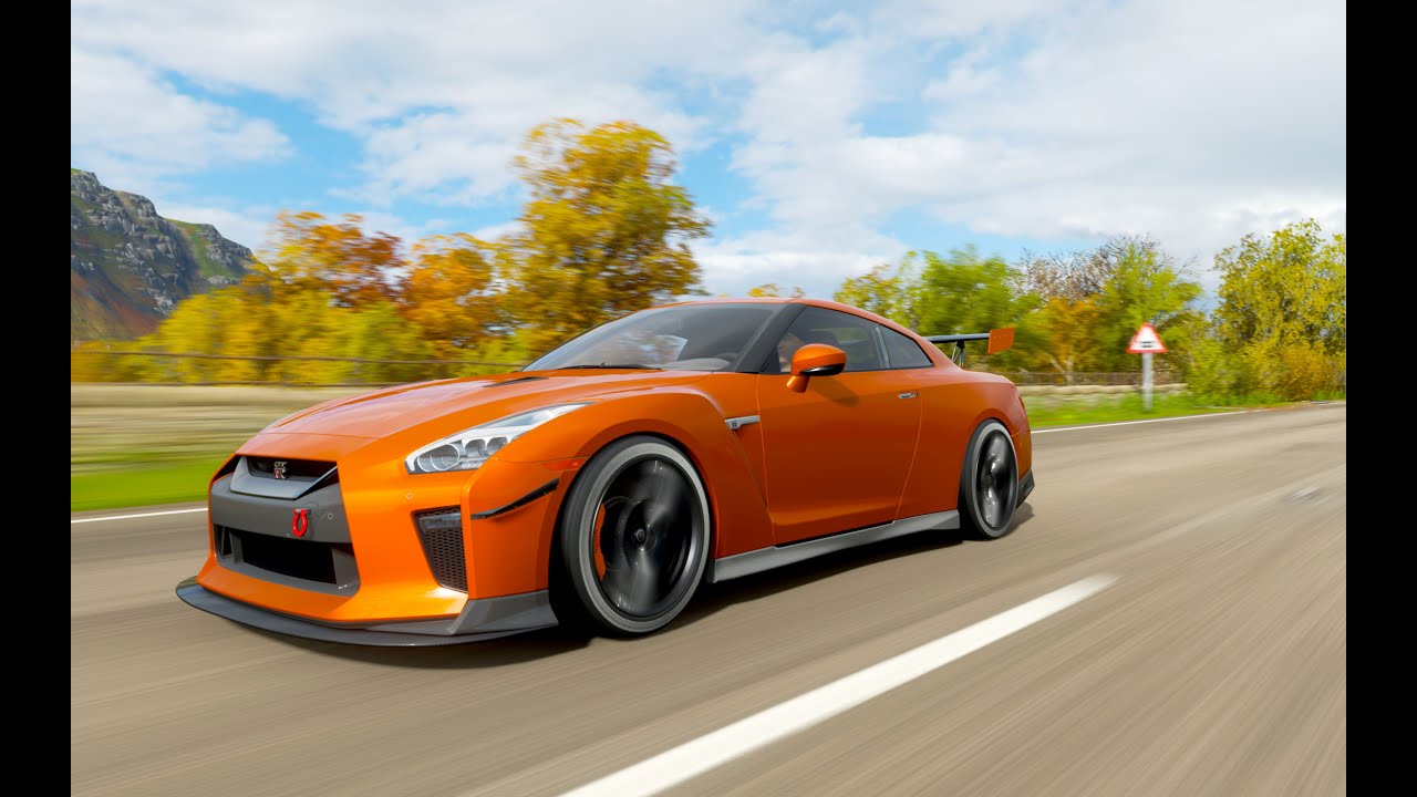 Driving a 1200 horsepower Nissan GT-R- Forza Horizon 4 Gameplay - YouTube