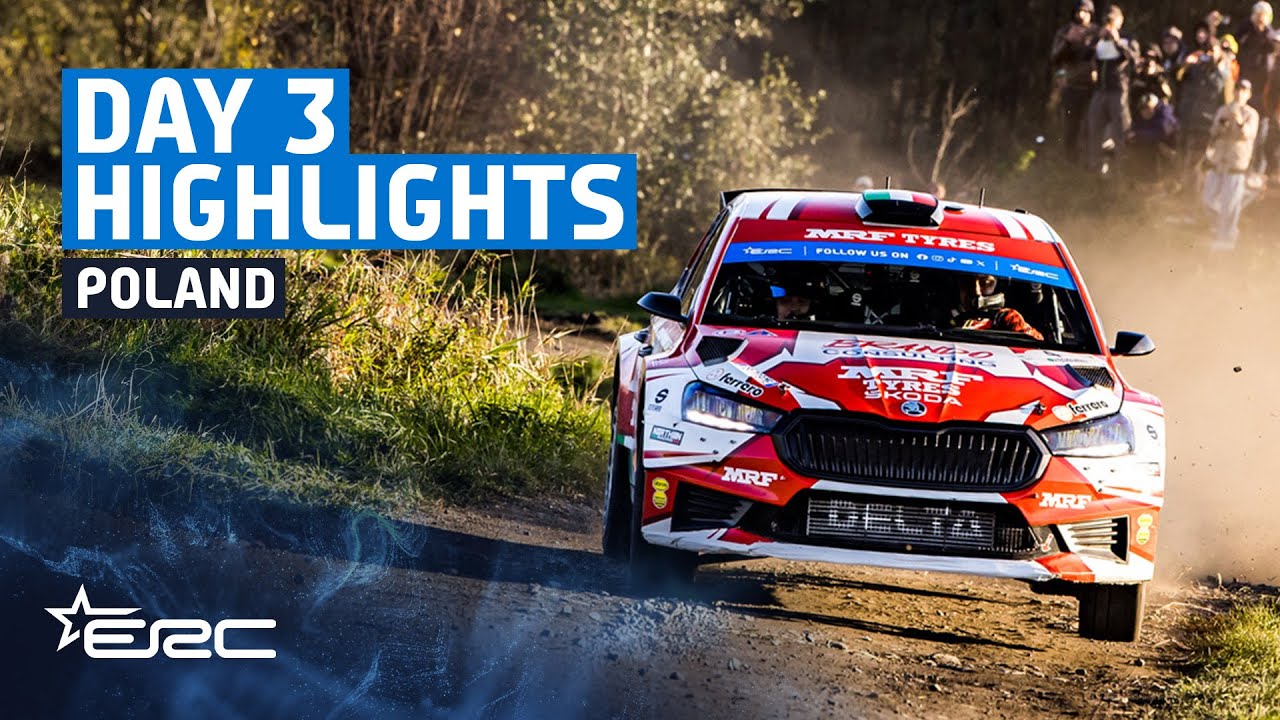 Day 3 Highlights | ERC Rally Silesia 2024 - YouTube