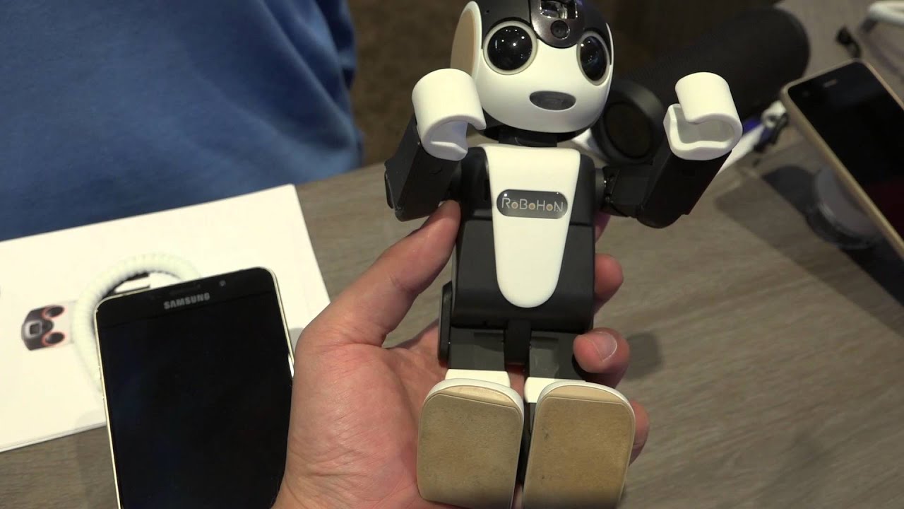 Tinhte.vn - Trên tay điện thoại robot Sharp Robohon - YouTube