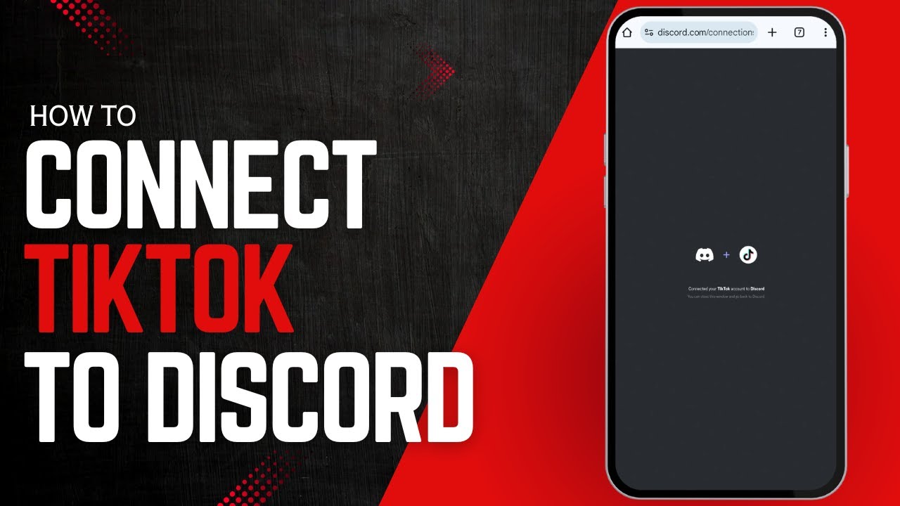 How to Connect Discord to Tiktok Account - YouTube