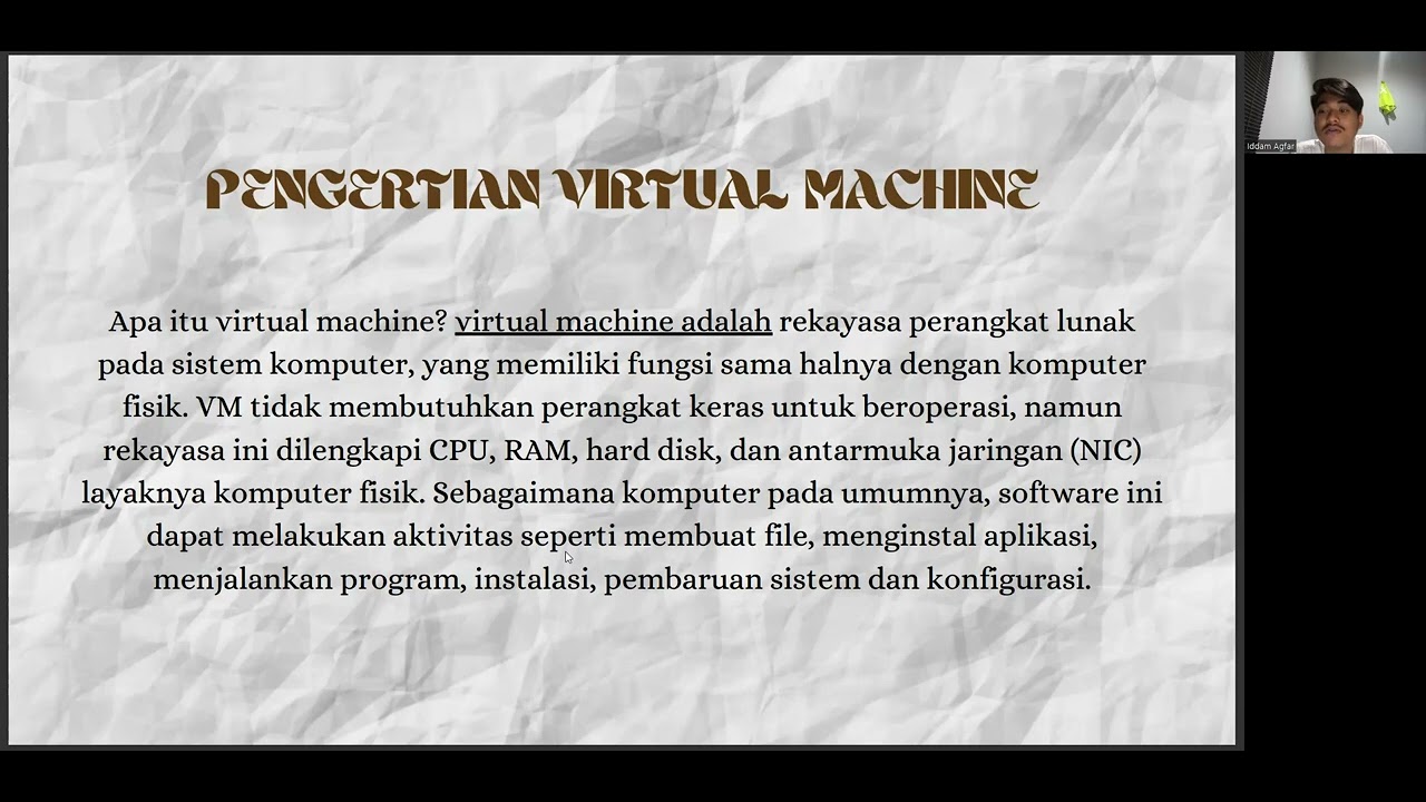 Virtual Machines Pada Sistem Operasi - YouTube