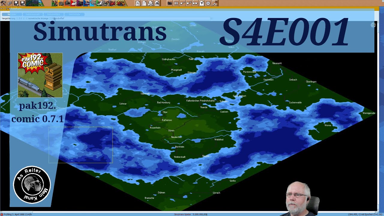 Simutrans pak192 comic v0 71 Deutsch S4E001 - YouTube