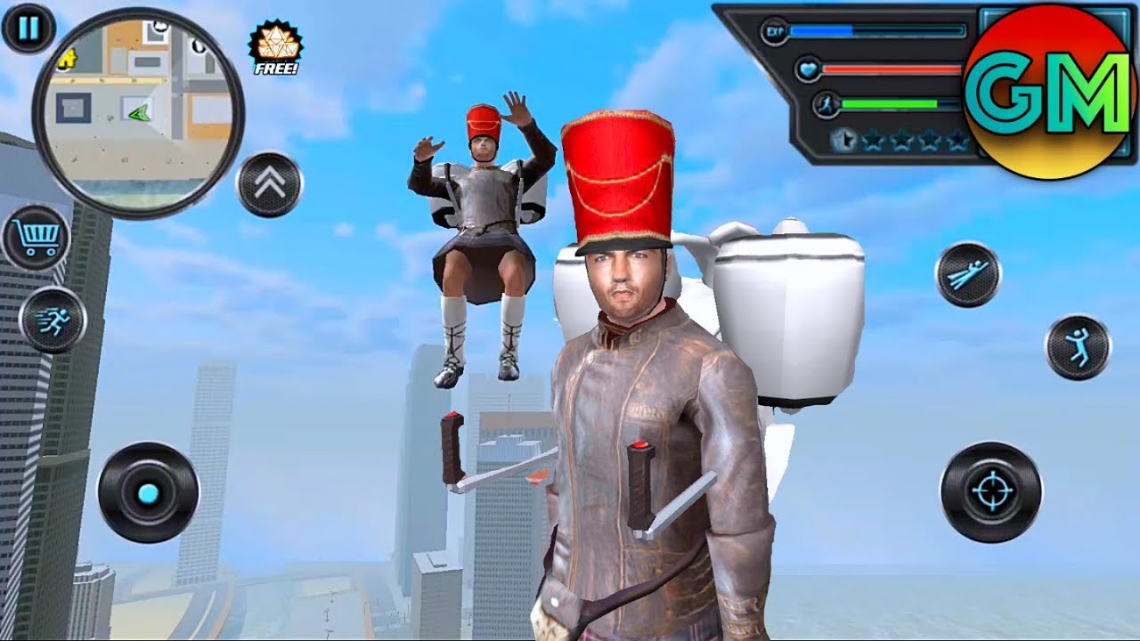 Jetpack Rider Gangster Terror #New Game Queen Guard Costume|by Naxeex ...