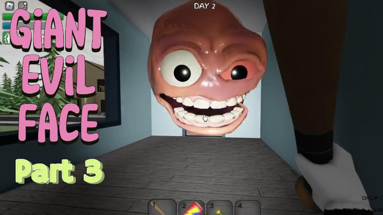Giant Evil Face 3 Dapat senjata baru guys! #roblox #gef #giantevilface ...