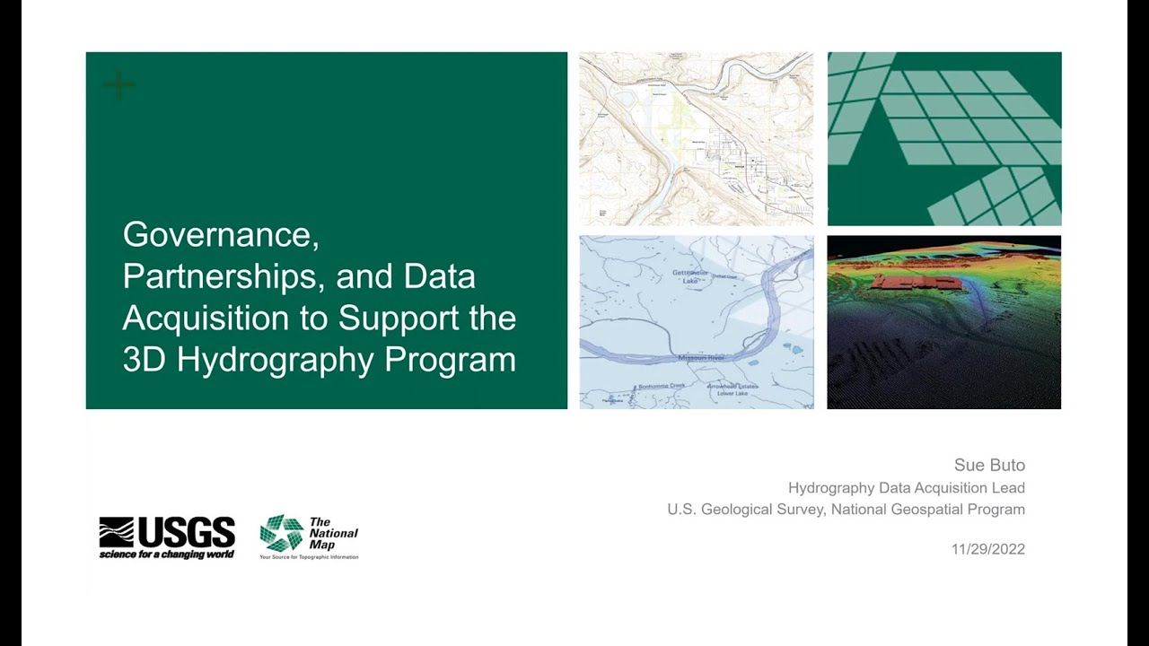 Governance Partnerships And Data Acquisition To Support The 3d