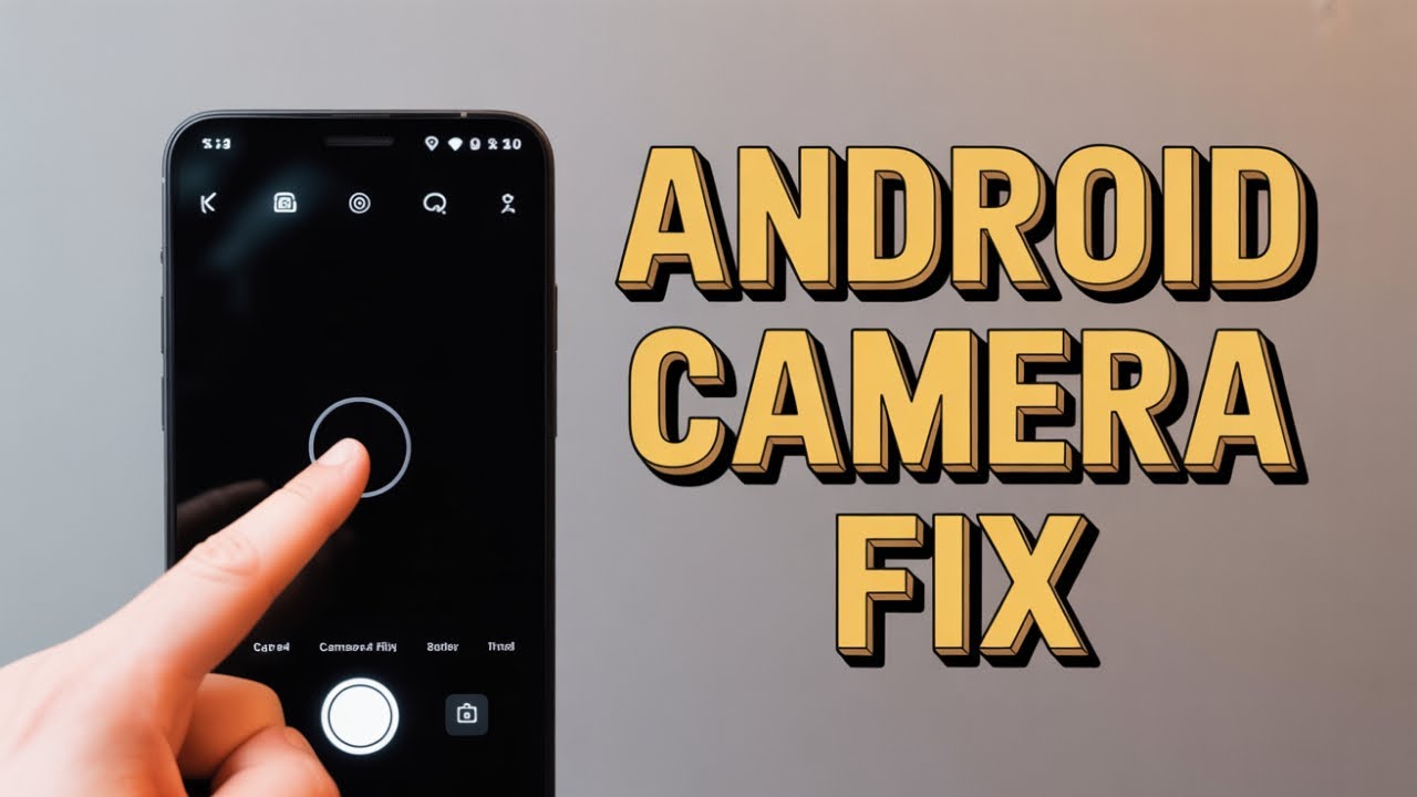 How To Fix Android Phone Camera Not Working - YouTube