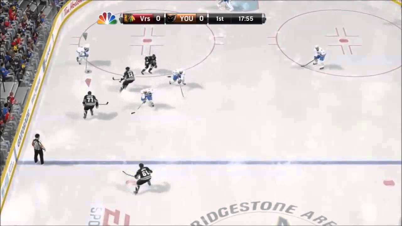 NHL 15 Blocked One-Timer Shot Injures Tired Defender (PS4) - YouTube