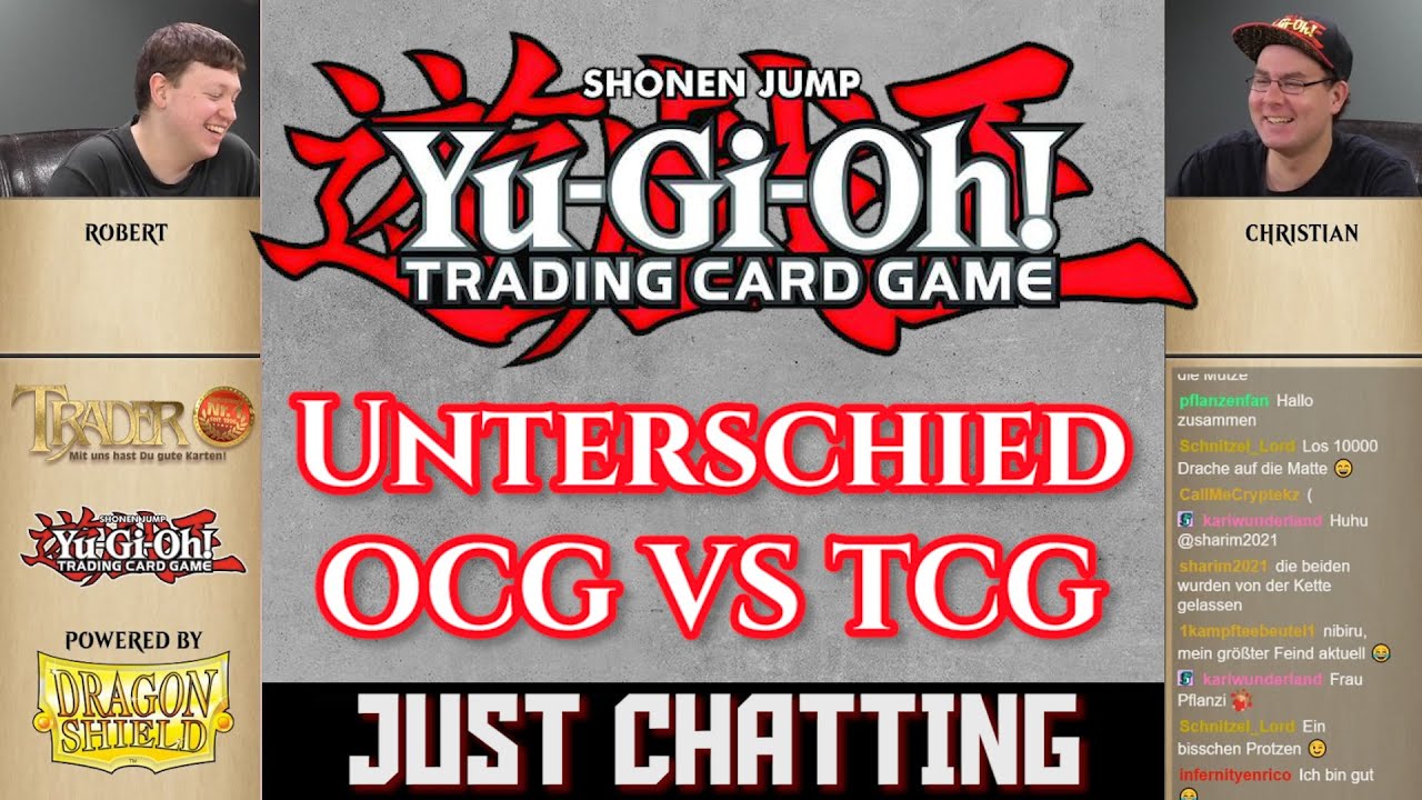 YuGiOh TCG OCG Unterschied | Karten des Monats | YGO Just Chatting ...