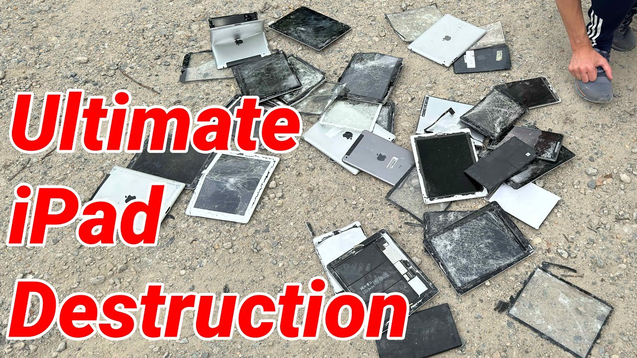 The Ultimate iPad Destruction - YouTube