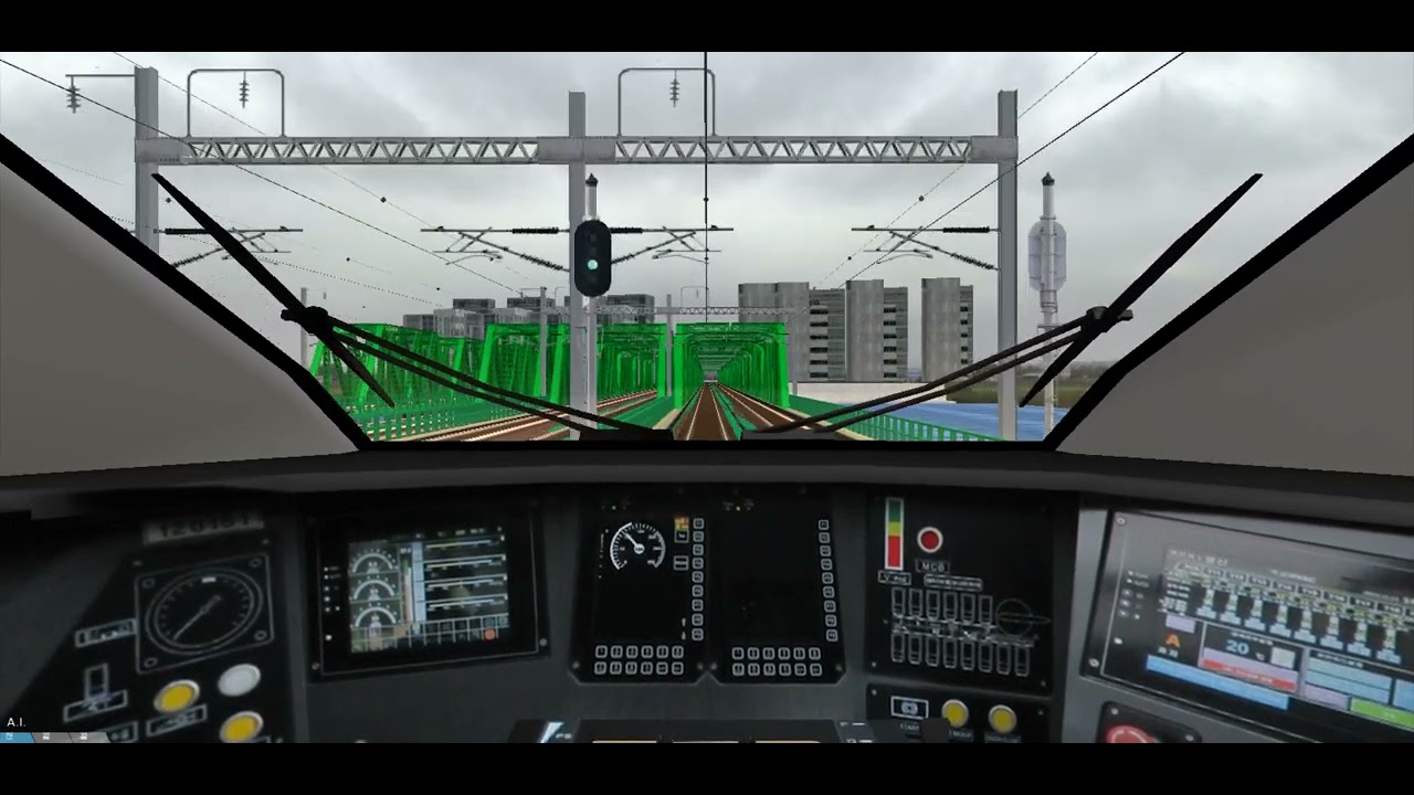 [openbve] KTX 123 서울~대전 주행영상 korean KTX 123 seoul~daejeon station by ms windows 10,슈크림. - YouTube