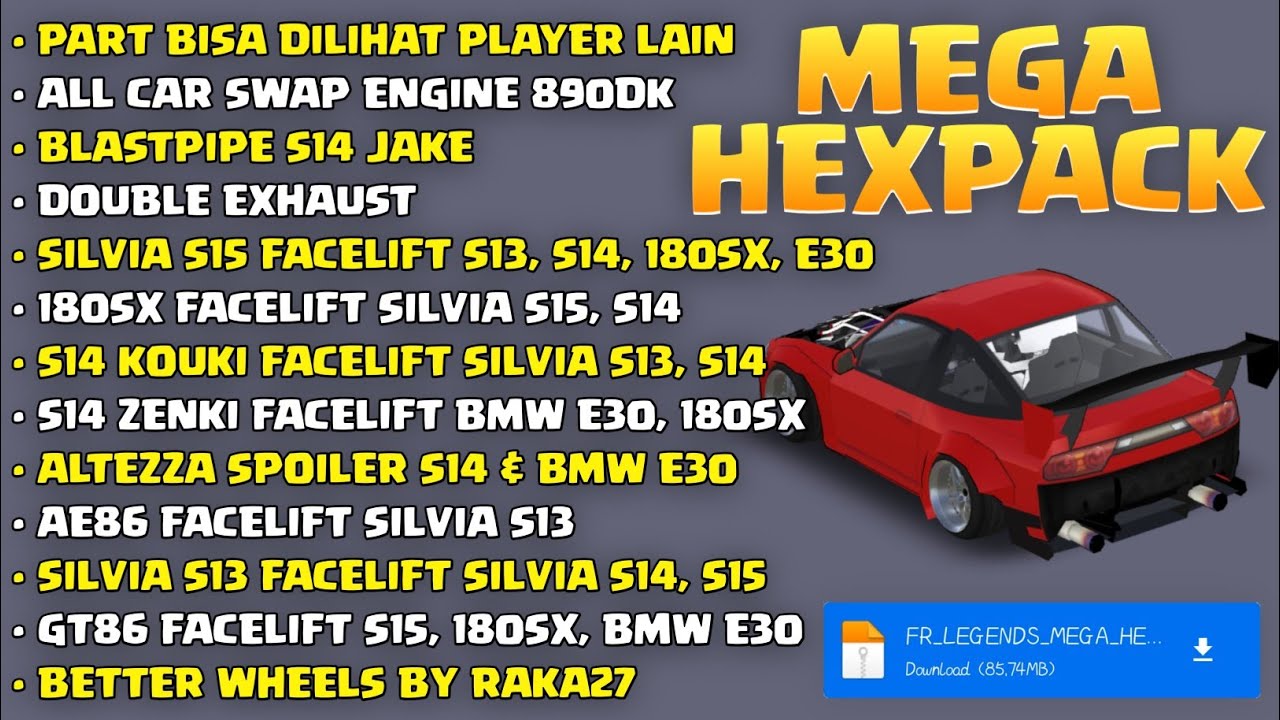 New Apk Fr Legends Mega Hex Pack v0.3.2 - YouTube