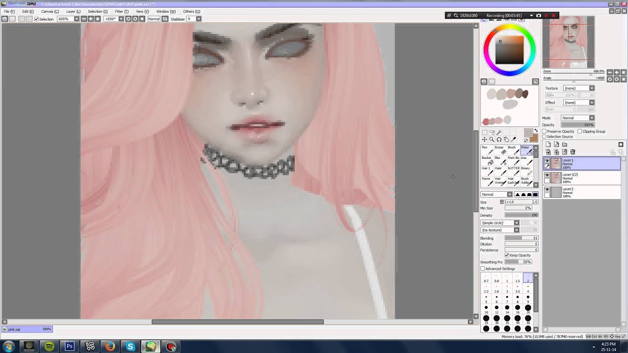 Speed paint - IMVU DP - YouTube
