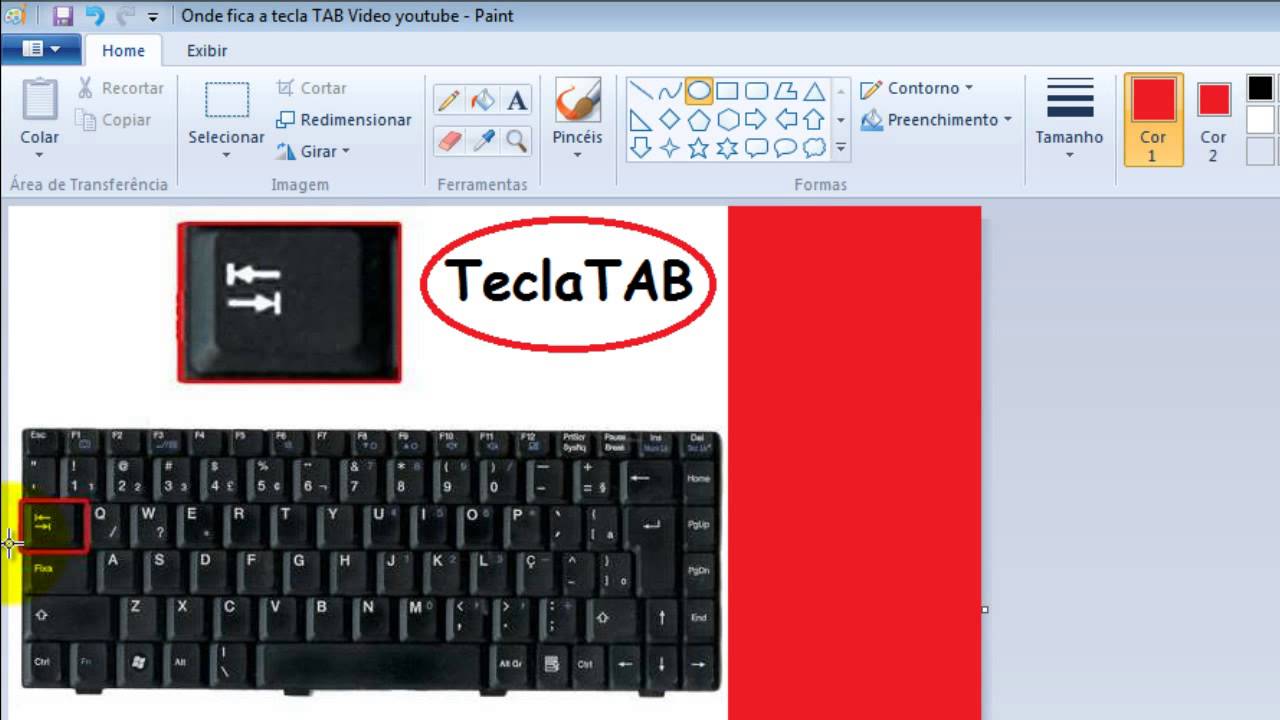 Aonde Fica a Tecla TAB?? - YouTube