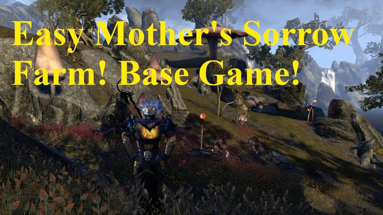 ESO Easy Mother's Sorrow Farm! Base Game! - YouTube