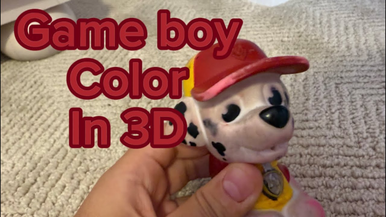 Homemade Intros: Gameboy Color 3D - YouTube