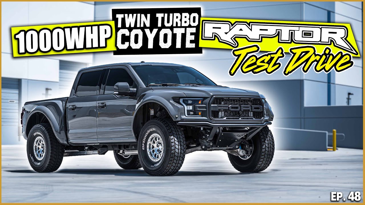 Test Driving The 1000HP Kibbetech Raptor - YouTube