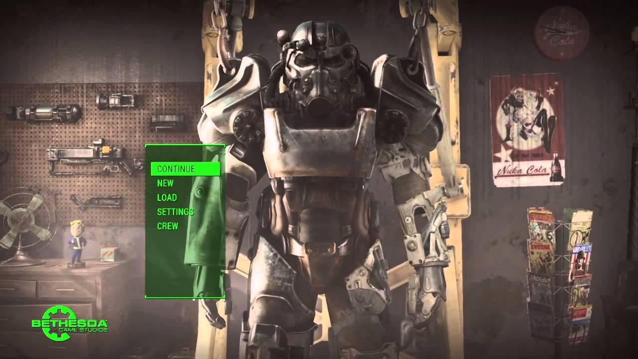 Fallout 4 main menu opening theme - YouTube