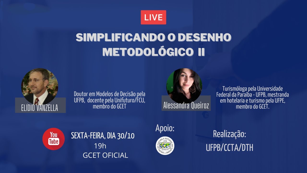 Simplificando o Desenho metodológico II - YouTube