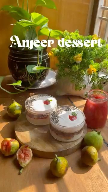 Anjeer delight💕Rich& decadent dessert featuring figs (anjeer), chia ...