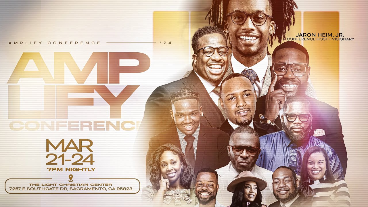 Amplify Conference 24' Opening Night | Guest Speaker: Pastor Brian ...