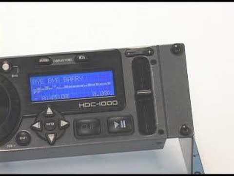 Cortex HDC-1000 Buttons and Controls Part 2 (8 of 10) - YouTube