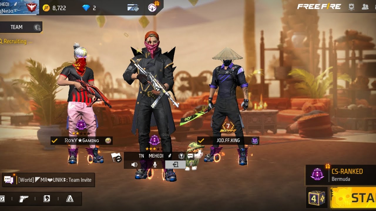 free fire classic rank|free fire headshot|game play - YouTube