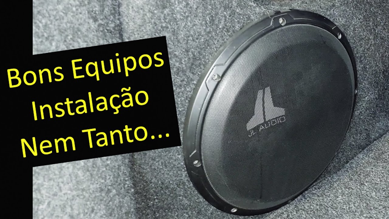 Jetta Reinstalação Sub JL Audio, Falantes Morel, Amp DAT, Process ...