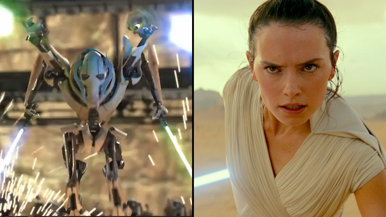 General Grievous vs Rey | Star Wars Galaxy of Heroes - YouTube