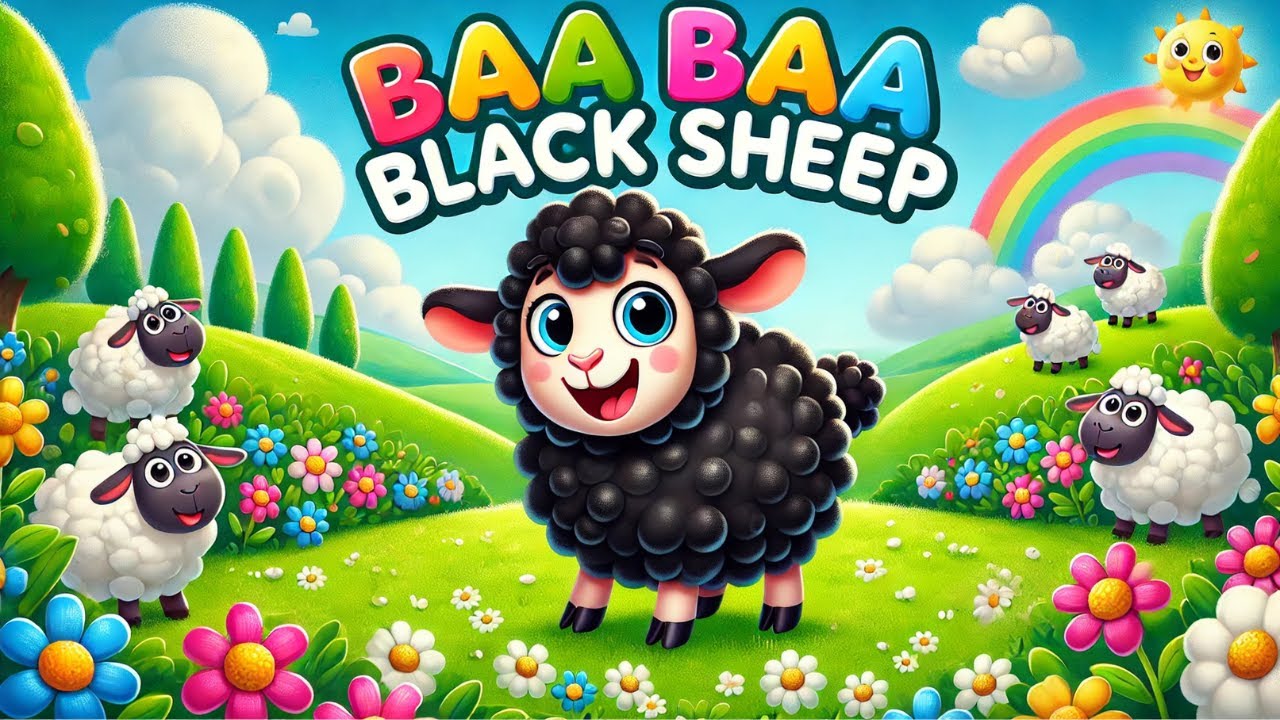 Baa Baa Black Sheep | Fun Nursery Rhyme Adventure for Kids - YouTube